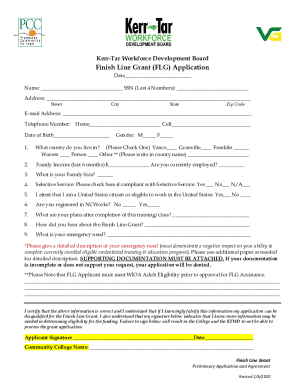 Fillable Online Kerr-Tar Workforce Development Board Fax Email Print ...