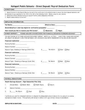 Fillable Online Payroll Deduction Form TemplateJotform Fax Email Print ...