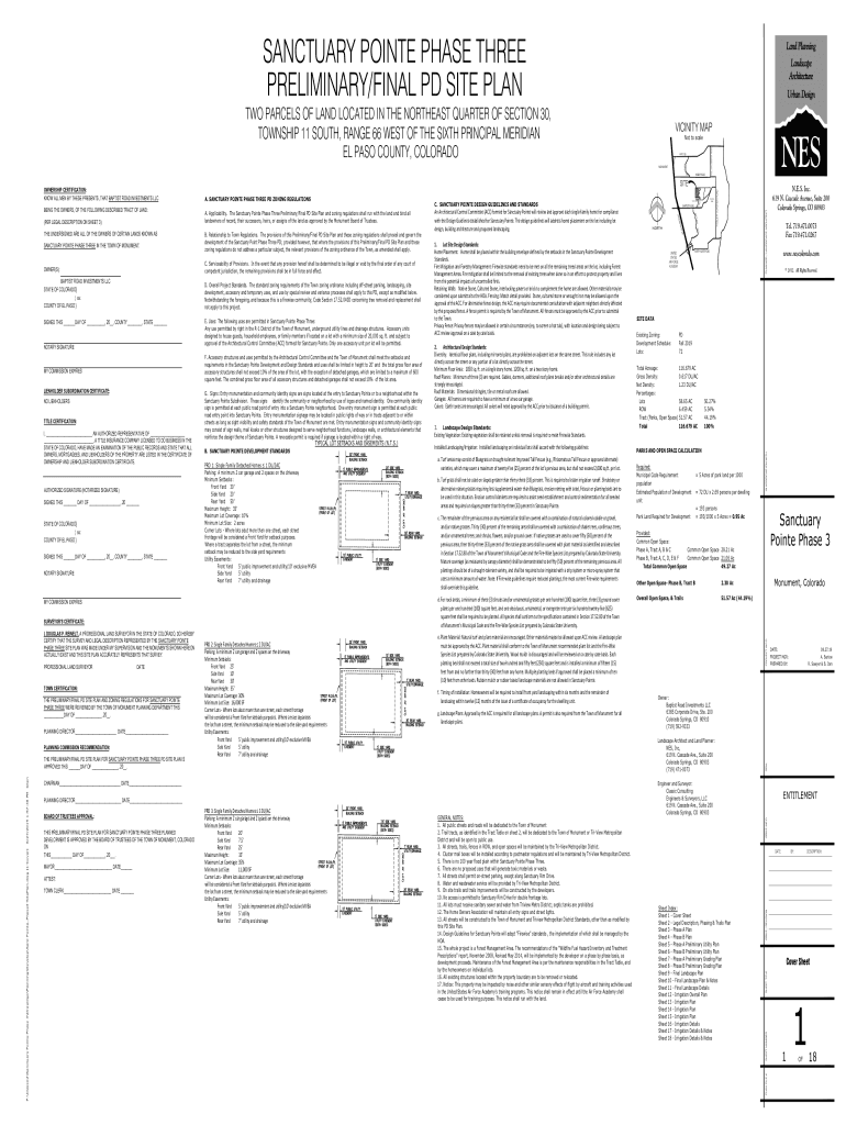 Fillable Online Sanctuary Pointe site plan amendment causes debate ...