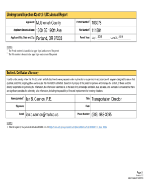 Fillable Online Underground Injection Control Reporting Forms for State ...