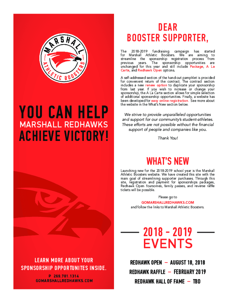 Fillable Online Choose Booster30 Fundraising Ideas for Booster Clubs ...