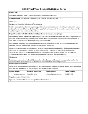 Fillable Online What Is Project Feasibility and Why Is It Important ...
