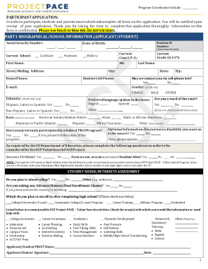 Fillable Online trio.sdes.ucf.edu wp-content uploadsProject Pace ...