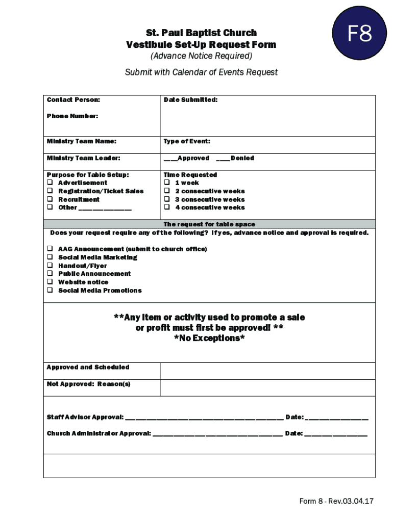 Fillable Online stpaulsac.orgrequest-formsRequest Forms - St. Paul ...
