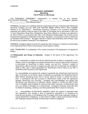 Fillable Online SilverScript Choice Medicare Part D Drug Plans for ...