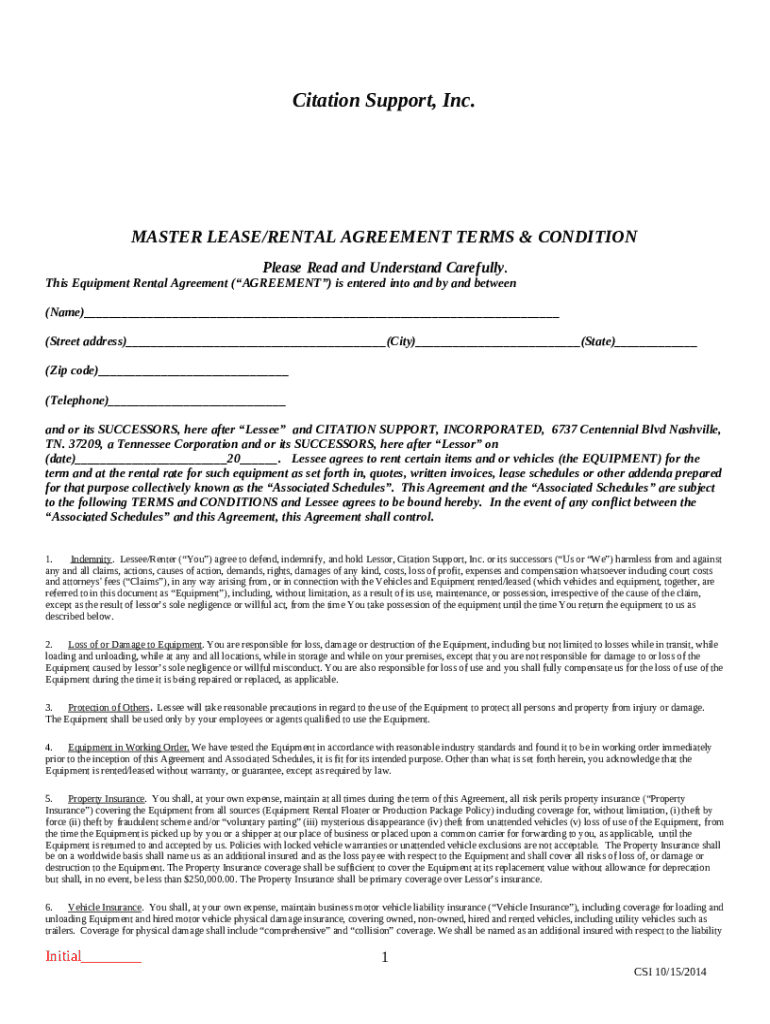 Master Lease AgreementImportant Things You Need To KnowMaster Lease ...