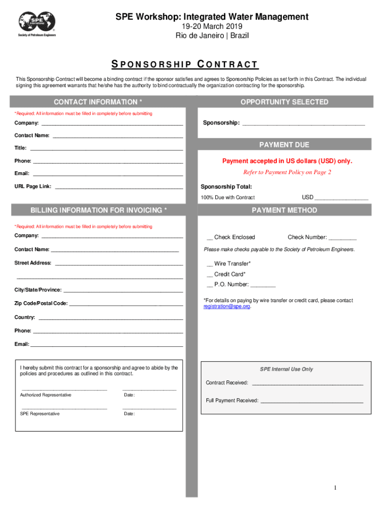 Fillable Online Fillable Online SPE Workshop: Integrated Intelligent Well Completion ... Fax ...