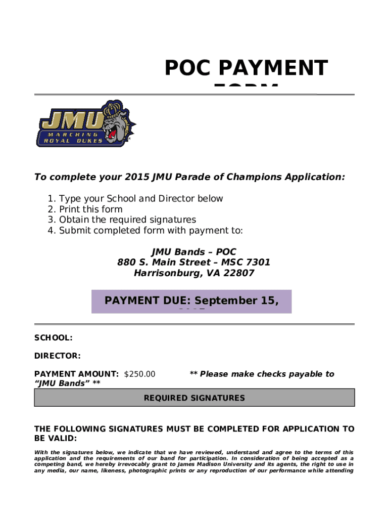 Applying to a Graduate Degree or Certificate Program - JMU Doc Template ...