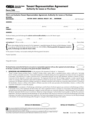 Fillable Online Tenant Representation Agreement FlashcardsQuizlet10 ...
