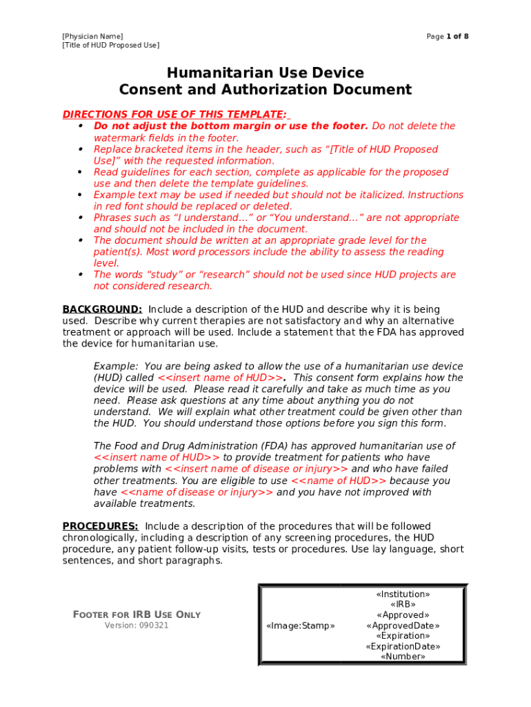 irb.utah.eduresourcesdocumentsHumanitarian Use Device Consent and ...
