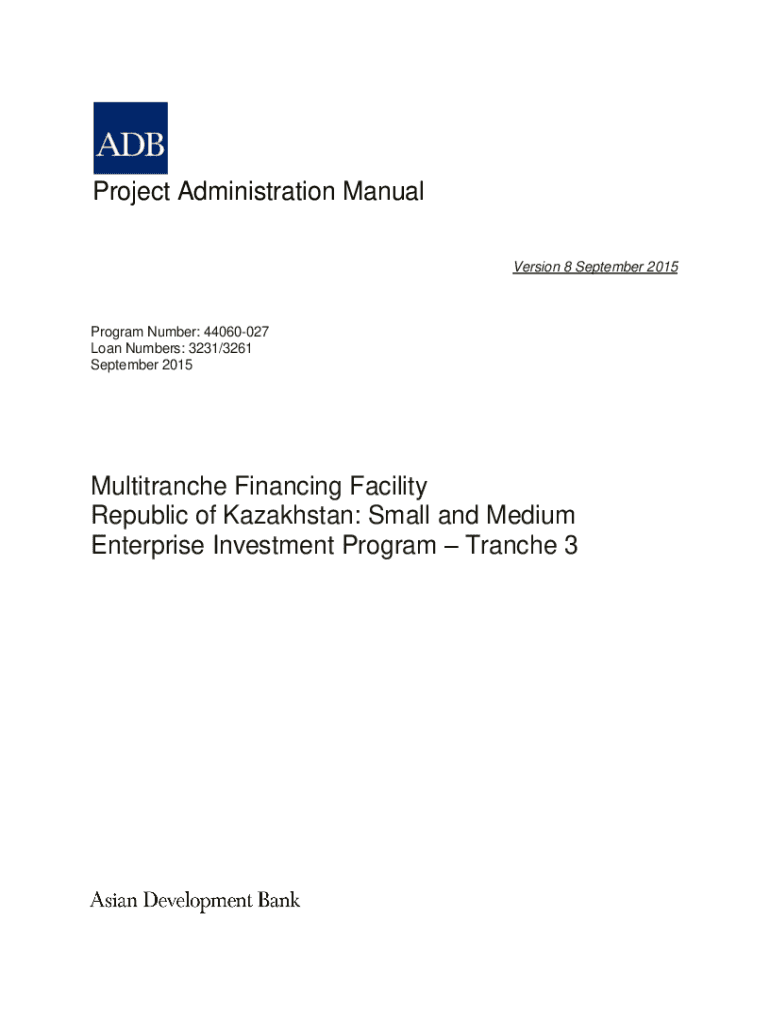 Fillable Online Small and Medium Enterprise Investment Program ...