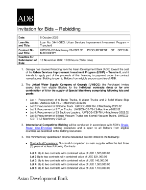 Fillable Online tenders.procurement.gov.gepubliclibraryInvitation for ...