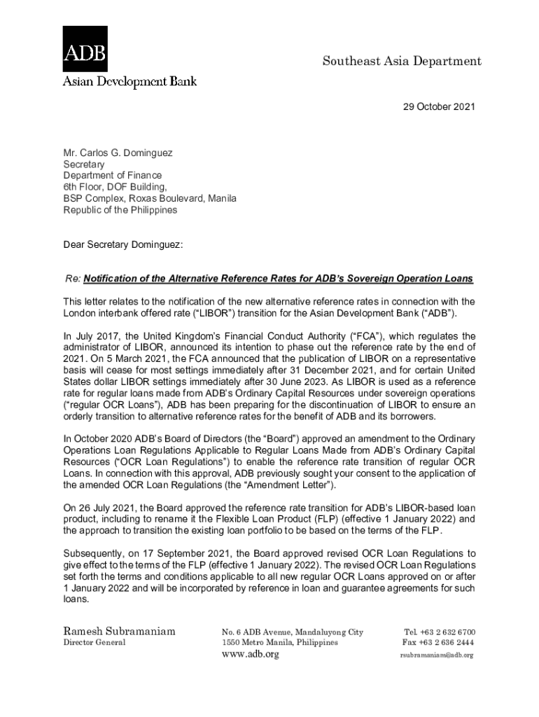 Fillable Online Southeast Asia Department - Asian Development Bank Fax Email Print - pdfFiller