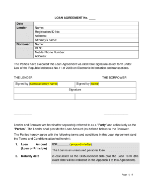 Fillable Online eforms.comloan-agreementextensionFree Loan Extension ...