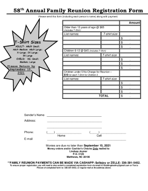 Fillable Online wpforms.comtemplatesfamily-reunionUse the Family ...