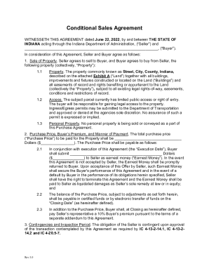 Fillable Online What is a Conditional Sale Agreement? Meaning ...