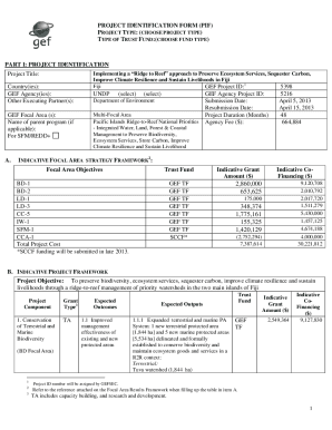 Fillable Online library.sprep.orgsitesdefaultPROJECT IDENTIFICATION ...