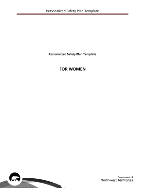 Fillable Online Safety Plan TemplateFill Out Printable PDF Forms Online ...