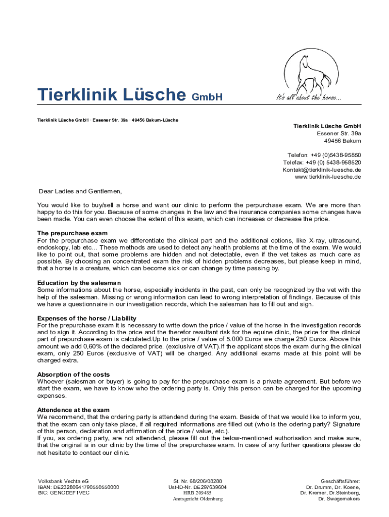 Fillable Online global-uploads.webflow.com...Tierklinik Lsche GmbH - global-uploads.webflow.com ...