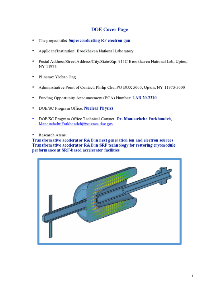 Fillable Online wiki jlab Superconducting RF electron gun - Jefferson Lab Fax Email Print ...