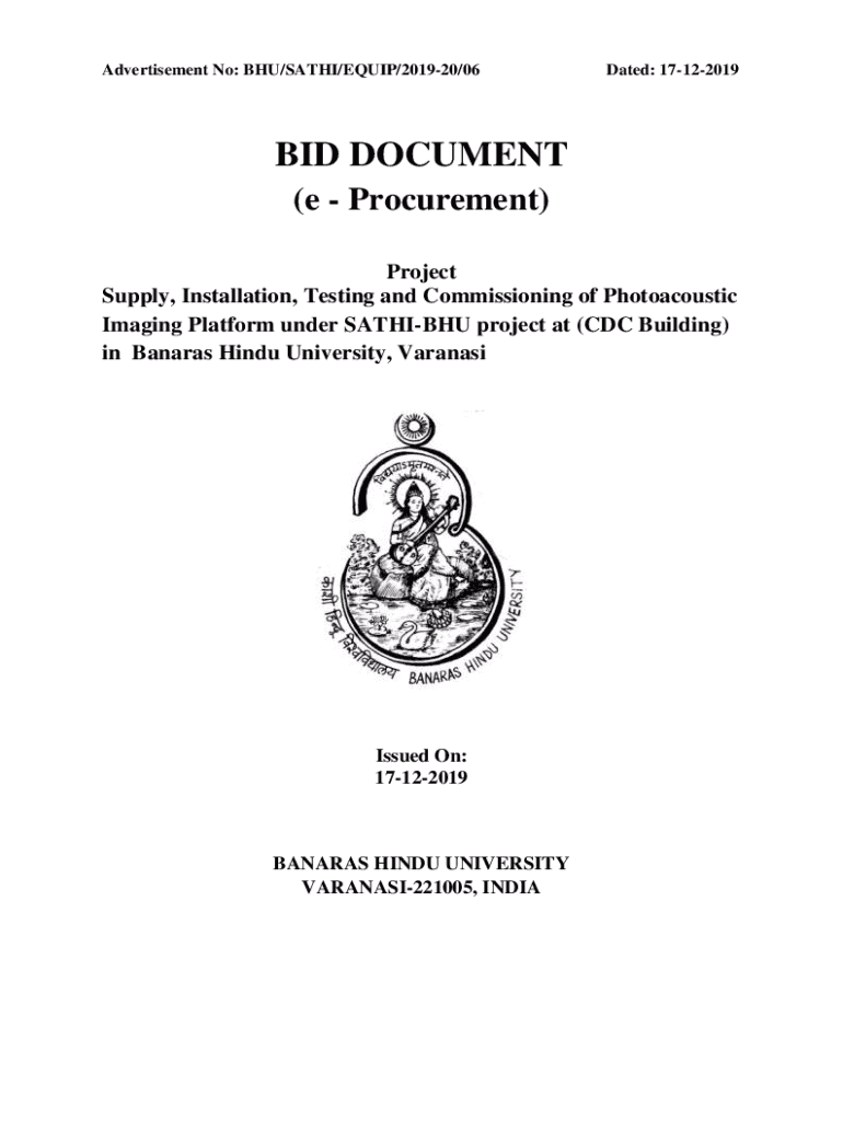 Fillable Online new.bhu.ac.inSitePageBanaras Hindu University, BHU ...