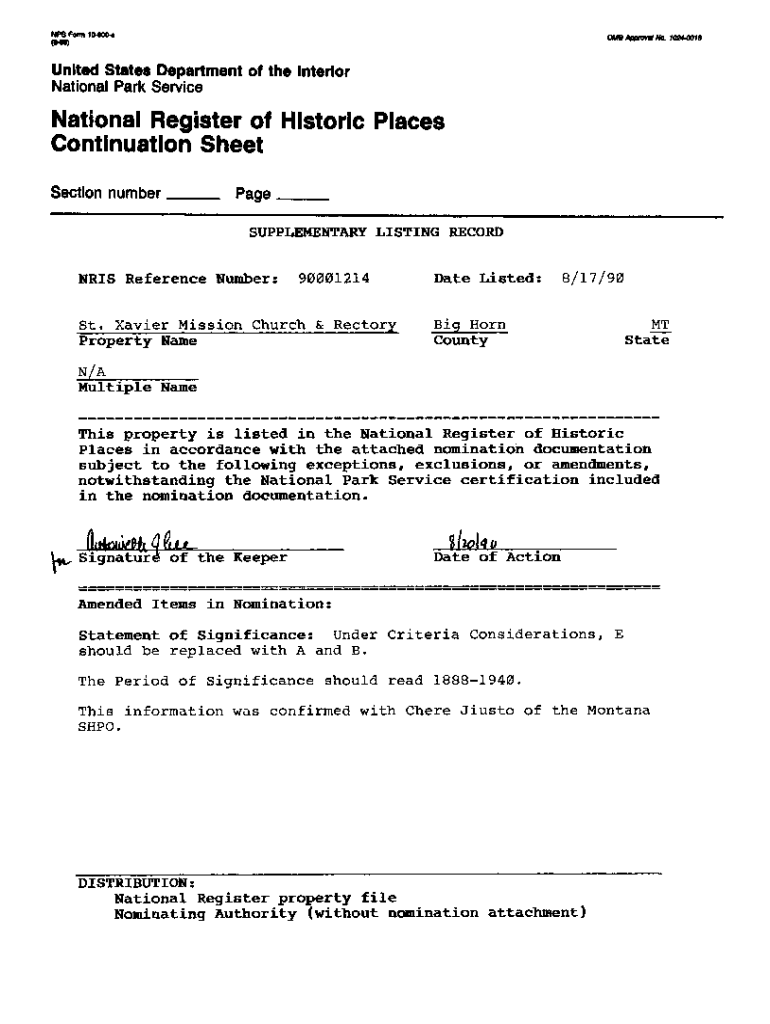 Fillable Online Xavier Mission Church & Rectory Fax Email Print - pdfFiller