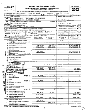 Fillable Online Form . 1 Return of Private Foundation 990-PF or Section ...