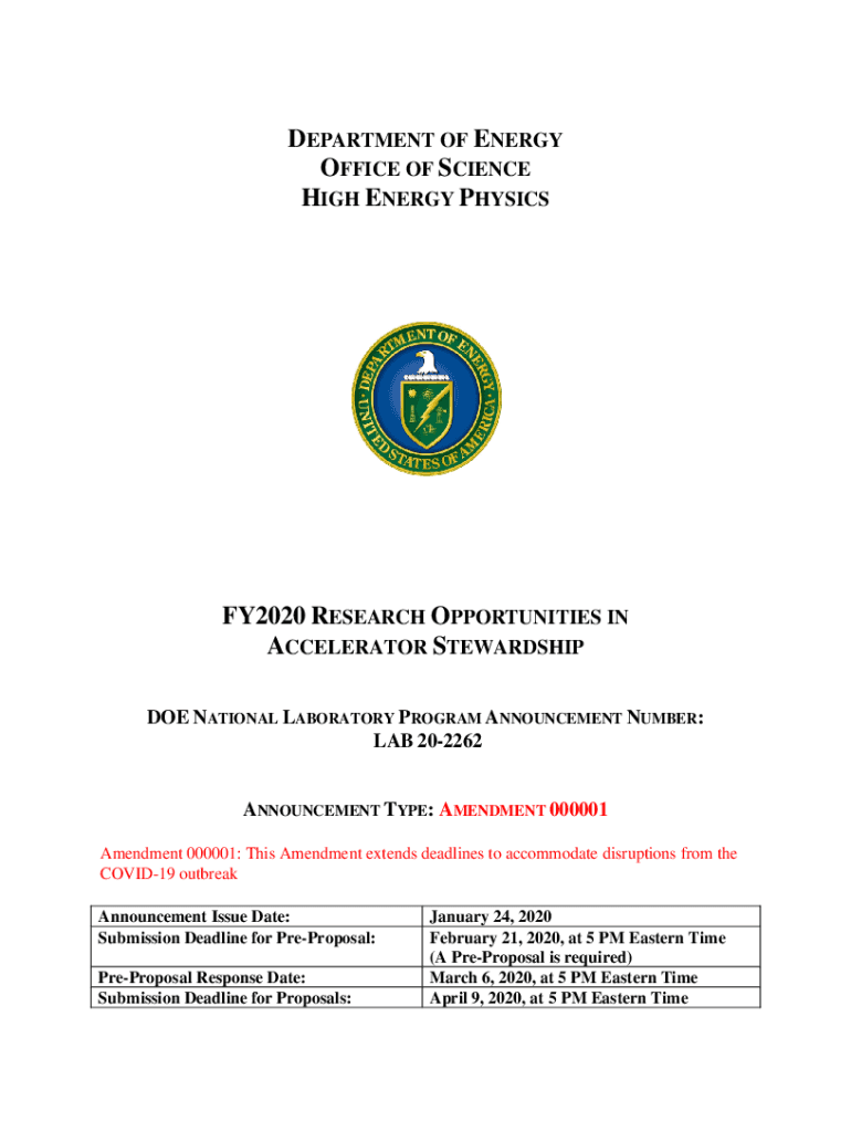 Fillable Online wiki jlab lab 20-2262 announcement type - Office of ...