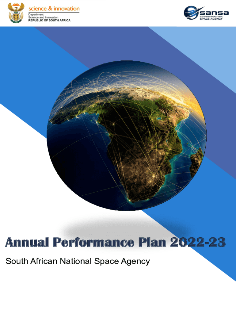Fillable Online pmg org SARS Annual Performance Plan for 20222023 ...