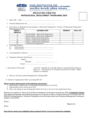 Fillable Online Professional Development Plan Template (with ...