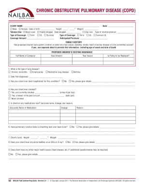 Fillable Online Smoking and Chronic Obstructive Pulmonary Disease ...