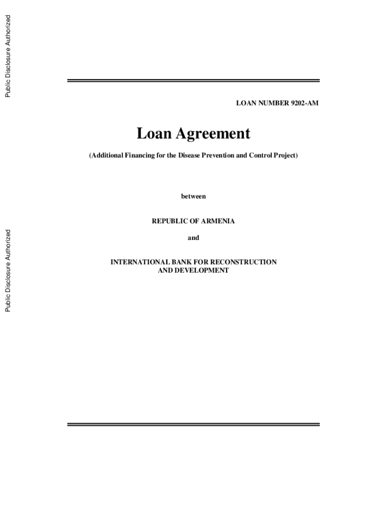 Fillable Online documents1.worldbank.org curated enLoan Agreement - World Bank Fax Email Print ...