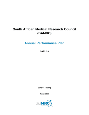 Fillable Online pmg org pmg.org.zafilesSAMRCAPP2022-23South African ...