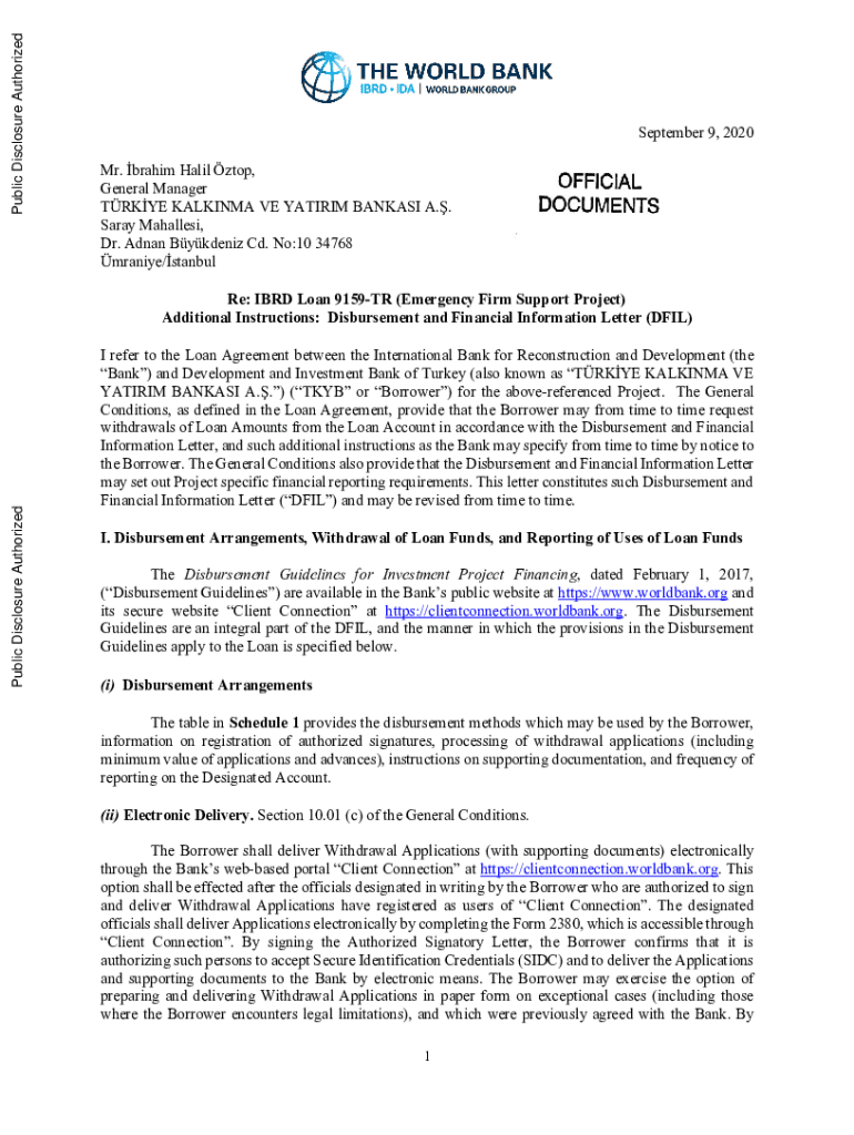 Fillable Online 1 - World Bank Documents Fax Email Print - pdfFiller