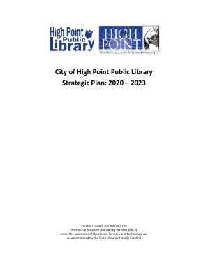 Fillable Online PLA Strategic Plan 20182022Public Library ...