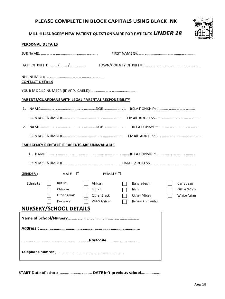 Fillable Online fill.ioPlease-complete-in-BLACK-INK-and-BLOCKFillable Please complete in BLACK ...