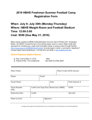 Fillable Online media.hometeamsonline.comphotosfootball2019 HBHS ...