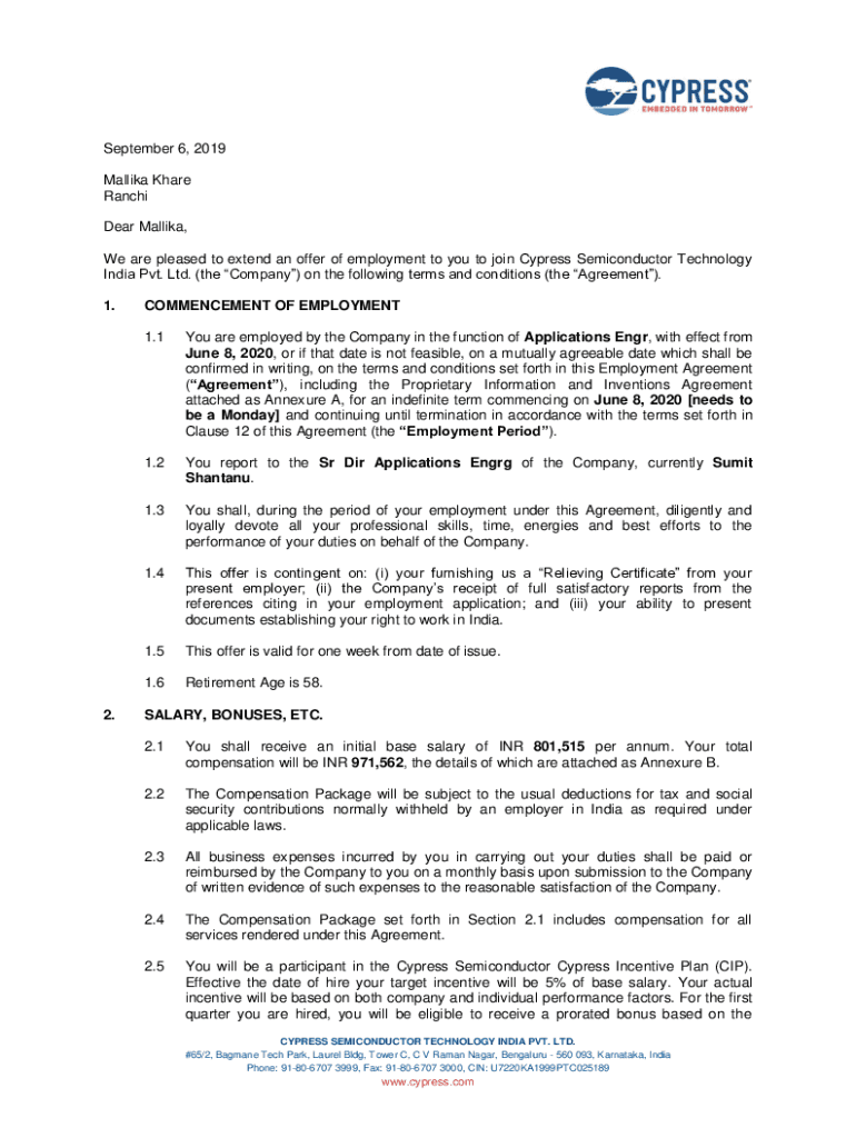 Fillable Online in.indeed.comjob-offer-acceptance-letterHow To Write A ...