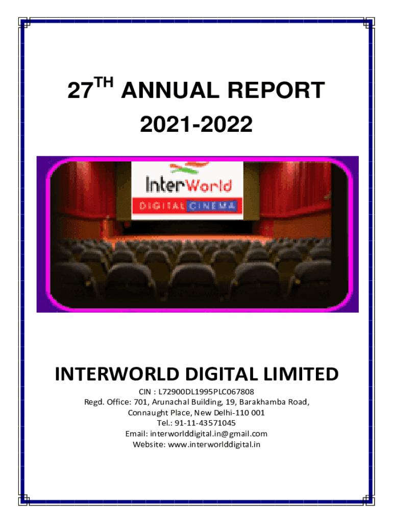 Fillable Online INTERWORLD DIGITAL LIMITED - Company Profile, Directors ...