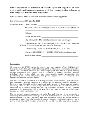 Fillable Online Global Assessment Report on Biodiversity and ...