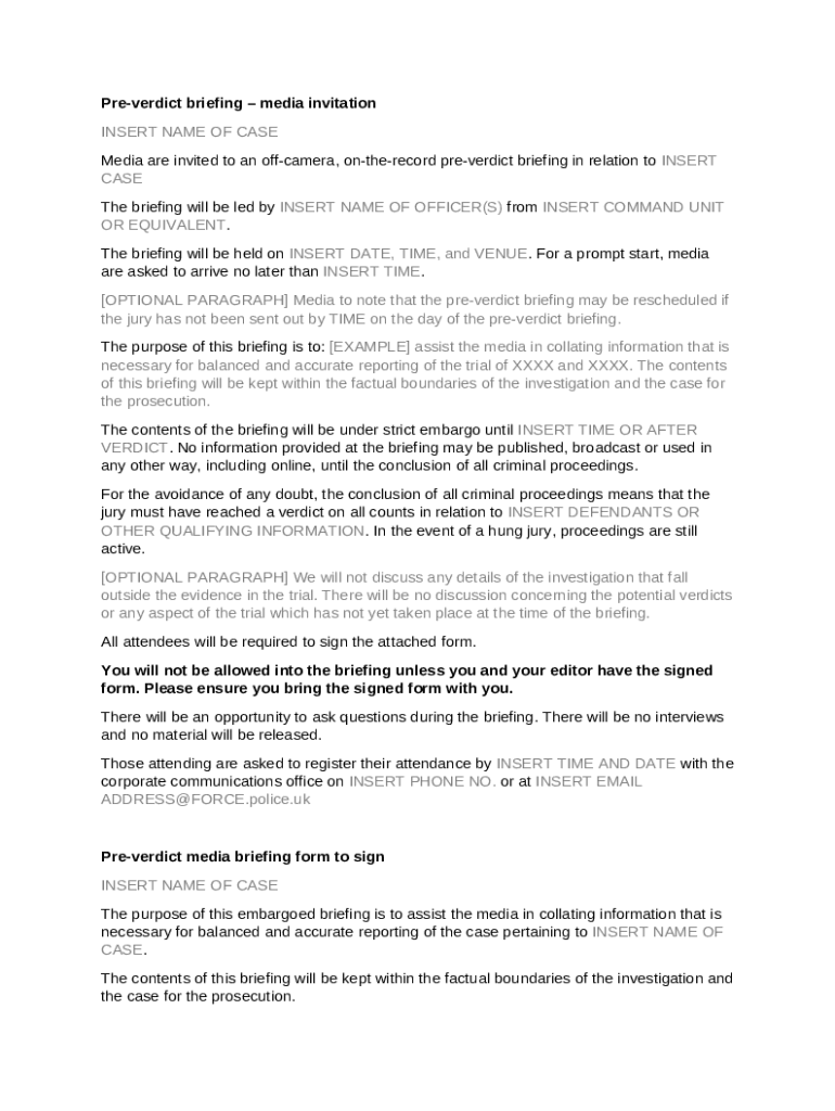 Sample Invitation Letter to Media for Coverage of an Event ...