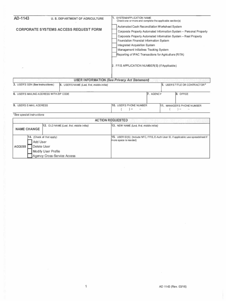 Fillable Online policy.defense.govPortals11SYSTEM AUTHORIZATION ACCESS ...