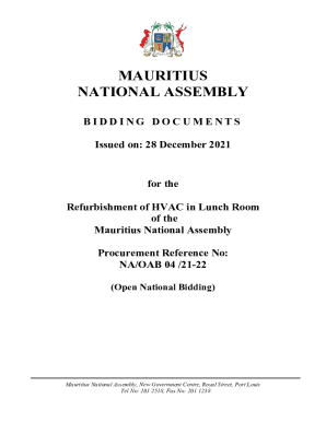 Fillable Online mauritiusassembly govmu parliamenttv.govmu.orgEventIndexMauritius National ...