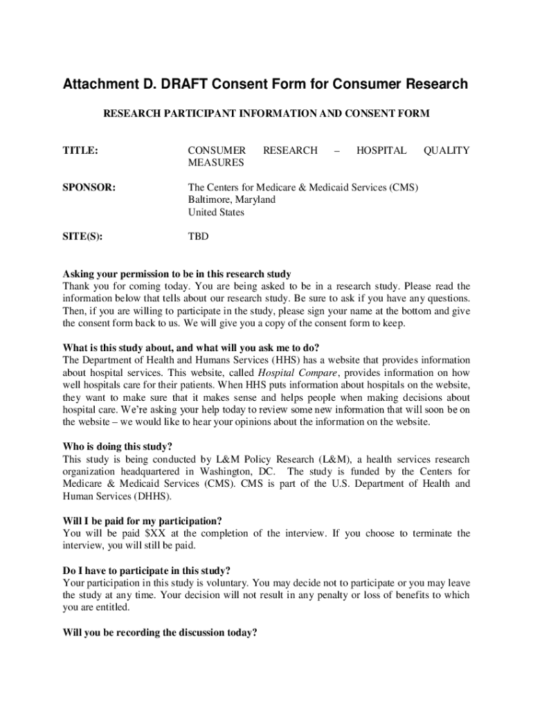 Fillable Online Informed Research Consent Form (Fillable PDF Template ...