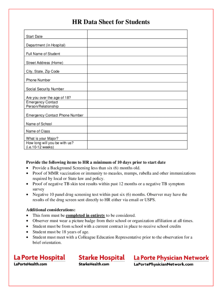 Fillable Online Student Data Form TemplateJotformStudent Data Form ...