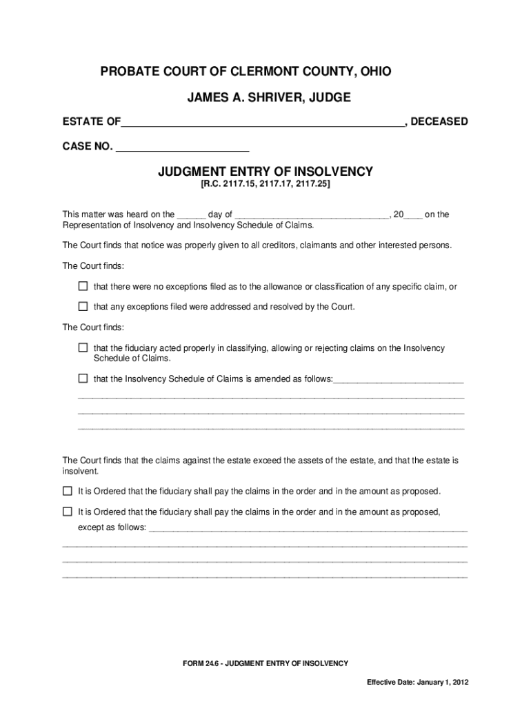 Fillable Online probatejuvenile clermontcountyohio Clermont County ...