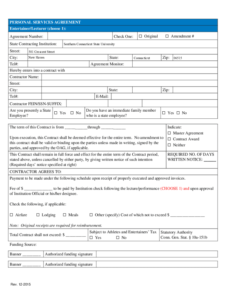 Fillable Online Free Service Contract Templates (Word) - Simple Guide ...