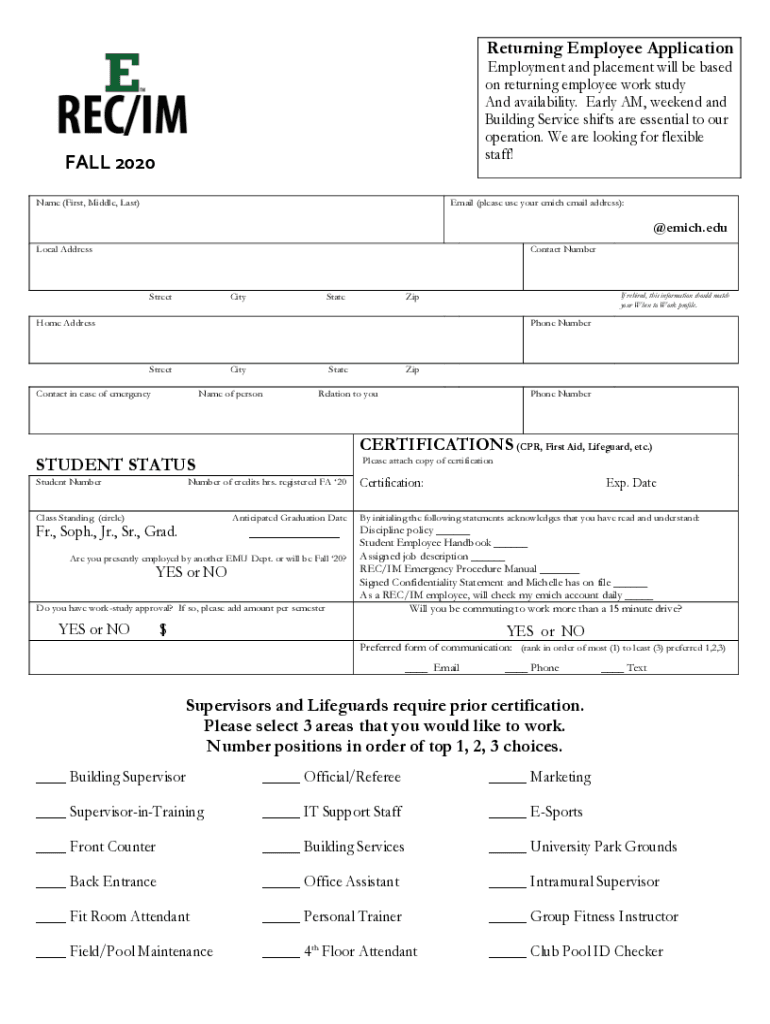 Fillable Online Sample Announcement of Former Employee Returning ...