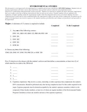 Fillable Online Environmental Documentation Checklist (EDC) - New York ...