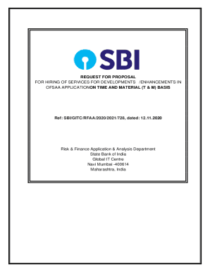 Fillable Online How To Write a Request for Proposal (With RFP Template ...